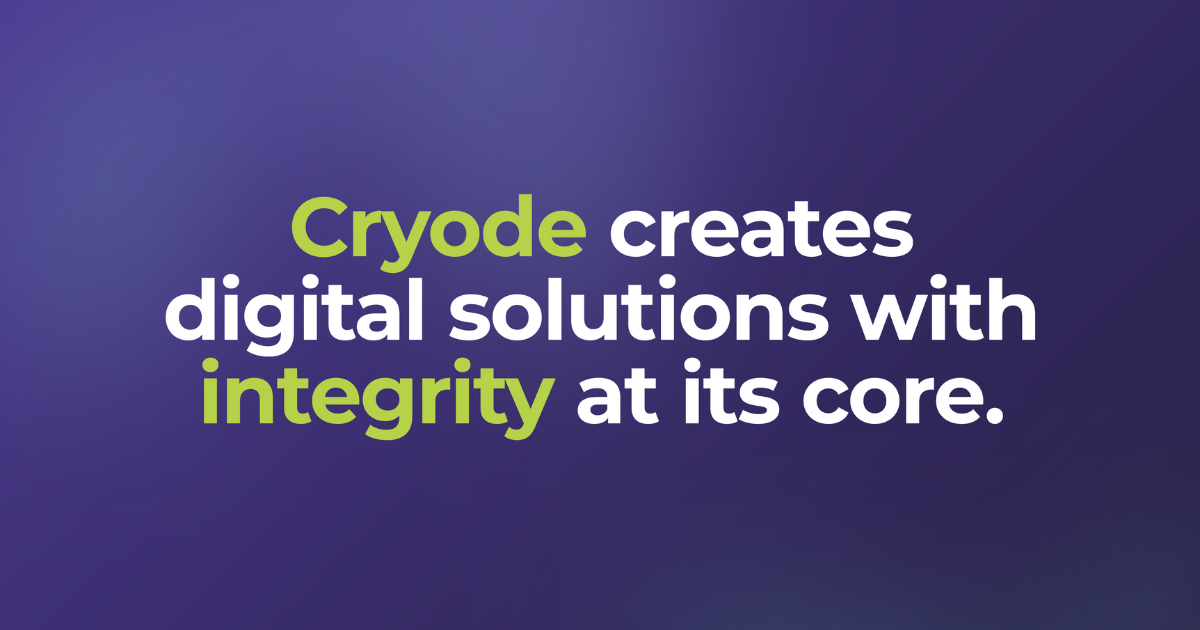 Cryode, a technology business portfolio